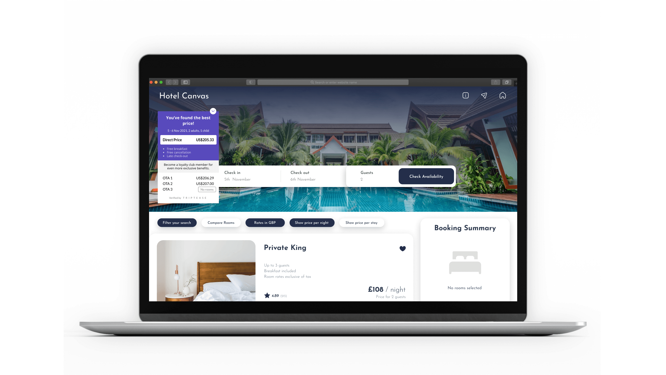 Benchmark your hotel booking engine performance